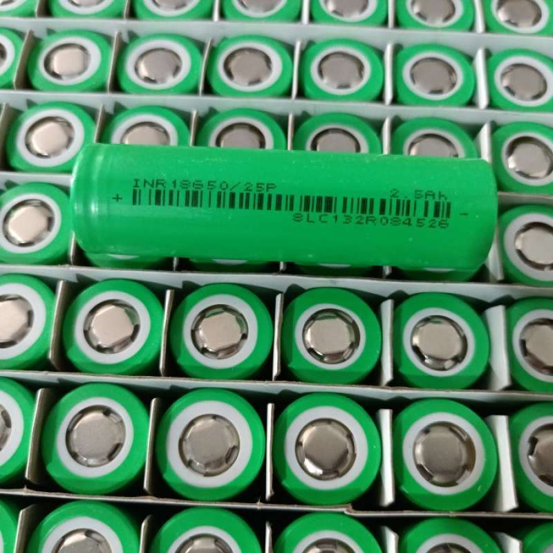 Jual Battery Eve 18650 2500 Mah 30a 3.7v Lithium Li-ion Baterai 2500mah Di Seller Circlet ...