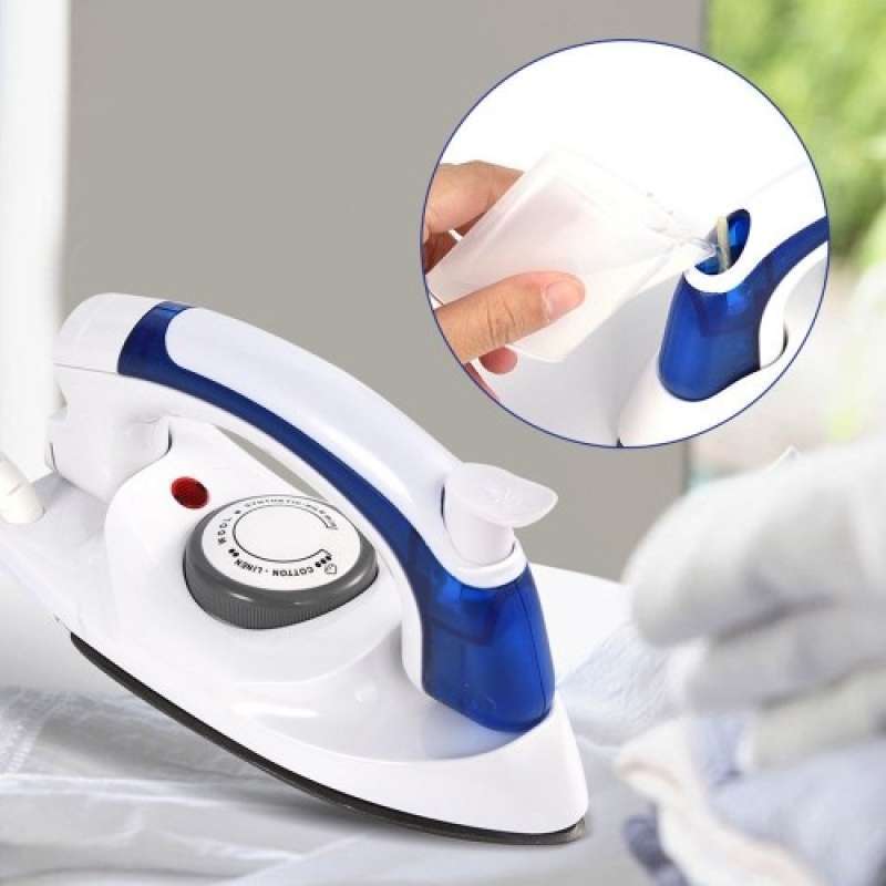 Jual Setrika Lipat Uap Mini Baju Portable 2in1 Travel Iron Seterika ...