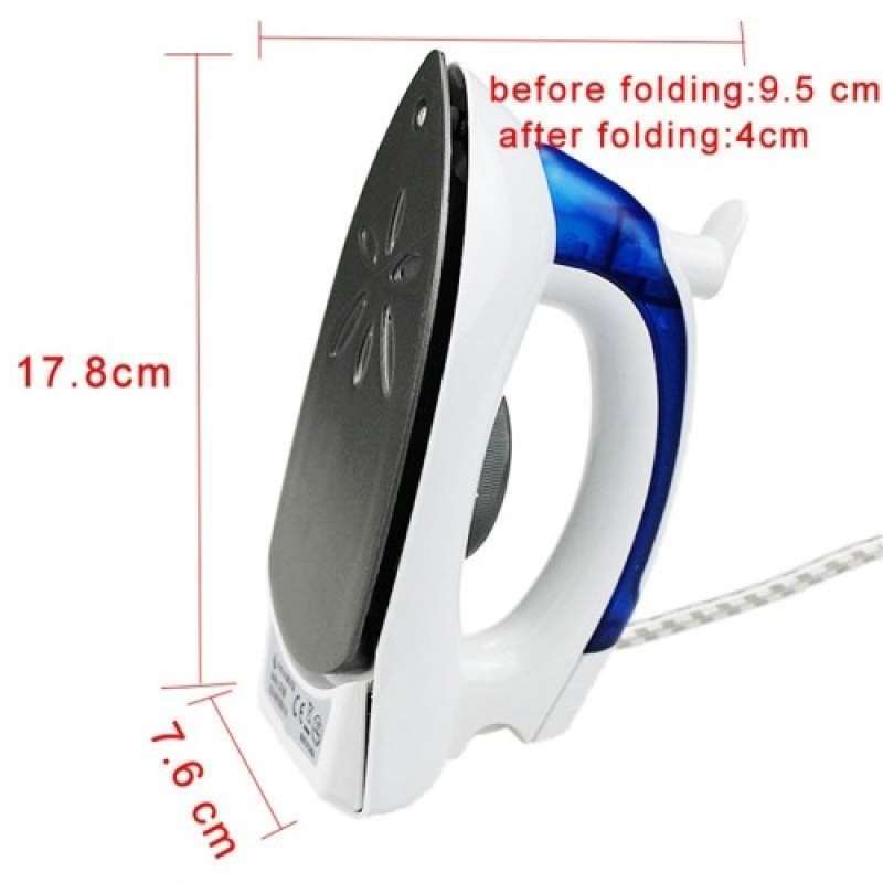 Jual Setrika Lipat Uap Mini Baju Portable 2in1 Travel Iron Seterika ...