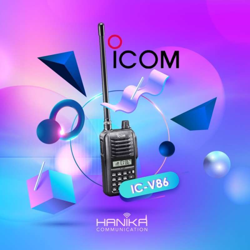 Jual Icom Ic-v86 Handie Talkie Vhf Ori Baru Garansi Icv86 V86 Ht Jepang Di Seller Circlet ...