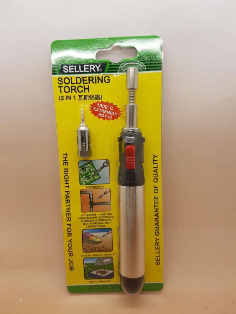 Promo Sellery 96-602 Pen Style Gas Soldering Iron Kit Tools ( Solder ...
