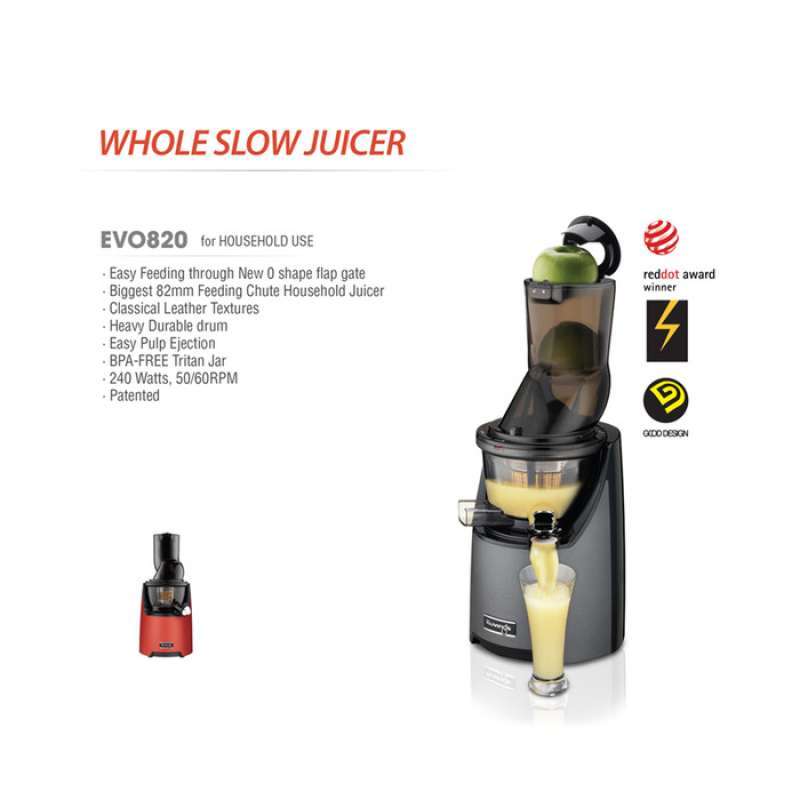 Promo Kuvings Whole Slow Juicer Evo 820 - Resmi New - White Diskon 1% ...