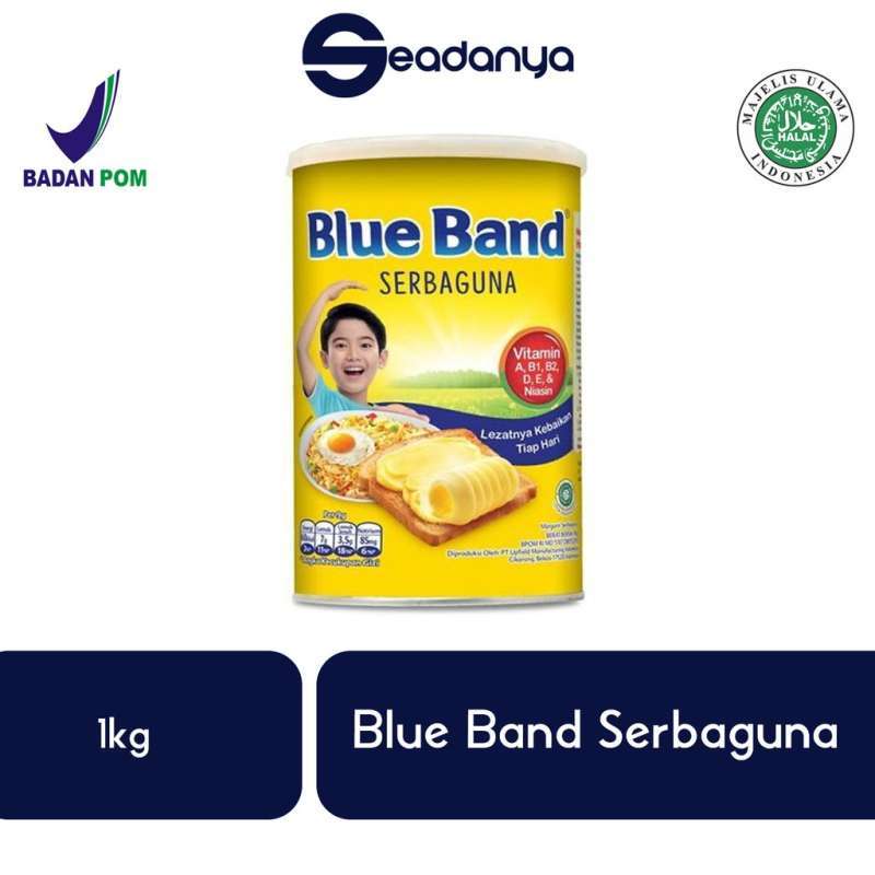 Jual Blue Band Serbaguna Blueband 1 Kg - Halal Mui & Bpom Di Seller ...