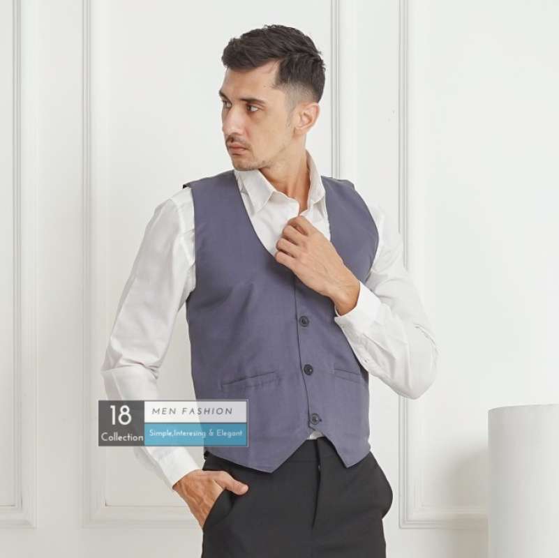 Jual Vest Pria / Rompi Pria / Rompi Cowo / Rompi Vest / Rompi Pesta ...