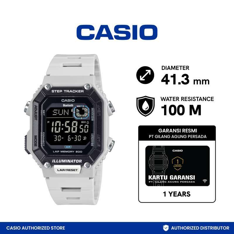 Promo Jam Tangan Pria Casio Ws-b1000-8bvdf Diskon 28% Di Seller Casio ...