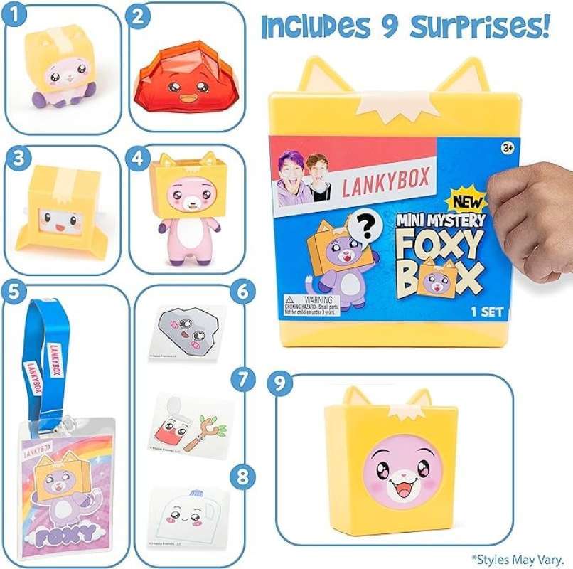 Jual Mainan Lanky Box Mini Foxy Blind Box Di Seller Toyspedia Official ...