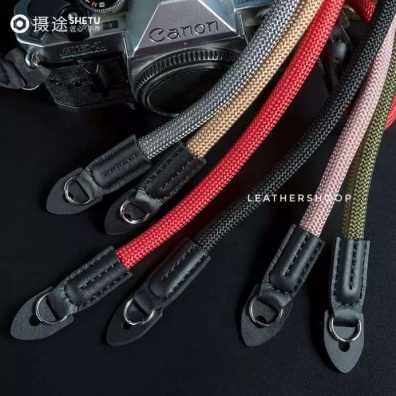 Jual Strap Tali Kamera Nylon Rope Model Tambang - Krem Di Seller ...