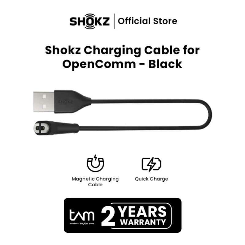 Jual Shokz Charging Cable Fo Opencomm - Black Di Seller Circlet ...