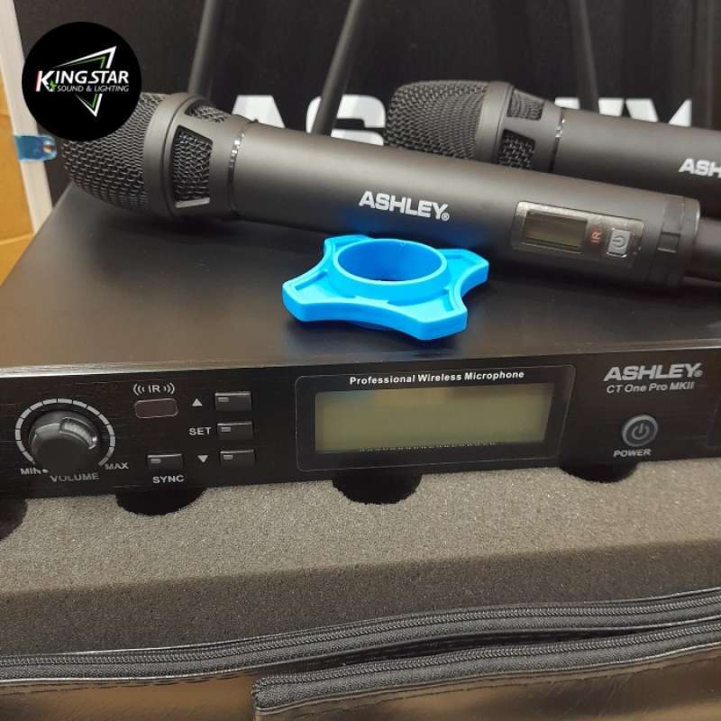 Jual Mic Wireless Ashley Ct One Pro Original Box Hardcase Kotak 4 ...