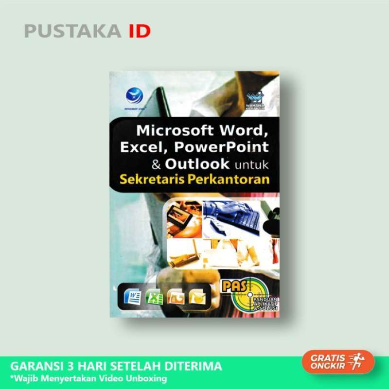 Promo Buku Microsoft Word Excel Powerpoint Outlook Untuk Sekretaris Perk Diskon Di