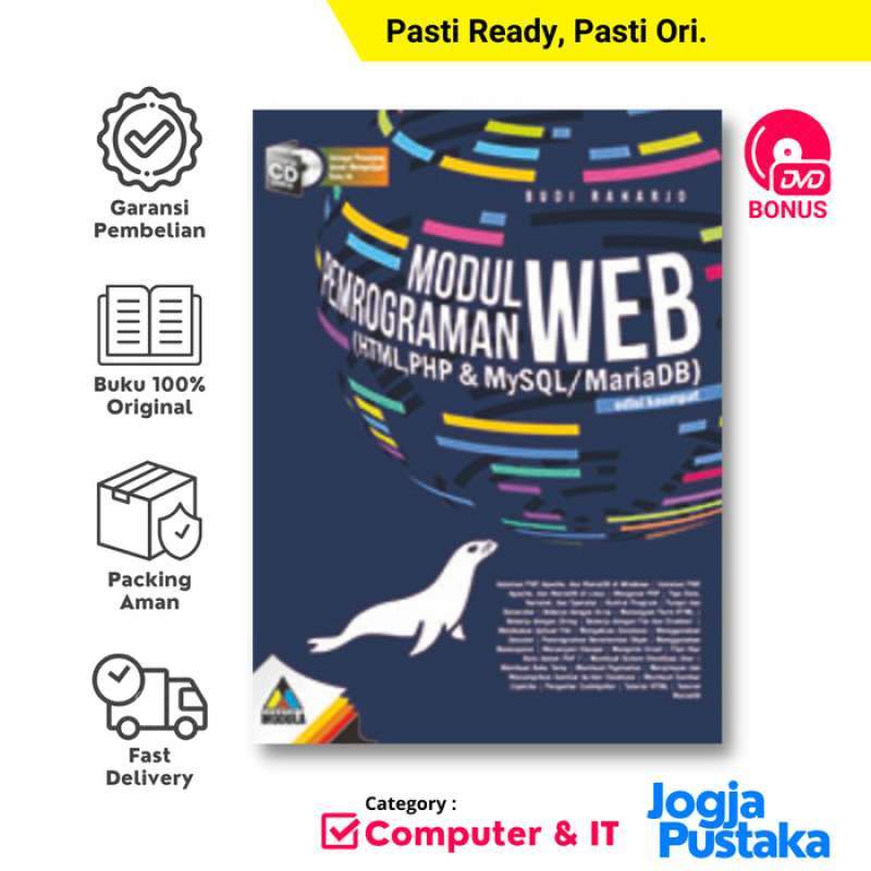 Promo Buku Modul Pemrograman Web (revsi Keempat) + Bonus Cd Diskon 26% ...