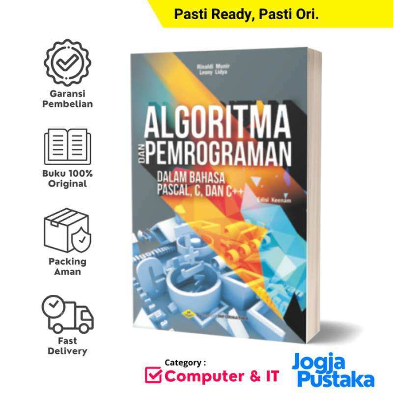 Promo Algoritma Dan Pemrograman Dalam Bahasa Pascal, C, Dan C++ (edisi ... Promo Algoritma Dan Pemrograman Dalam Bahasa Pascal, C, Dan C++ (edisi ...