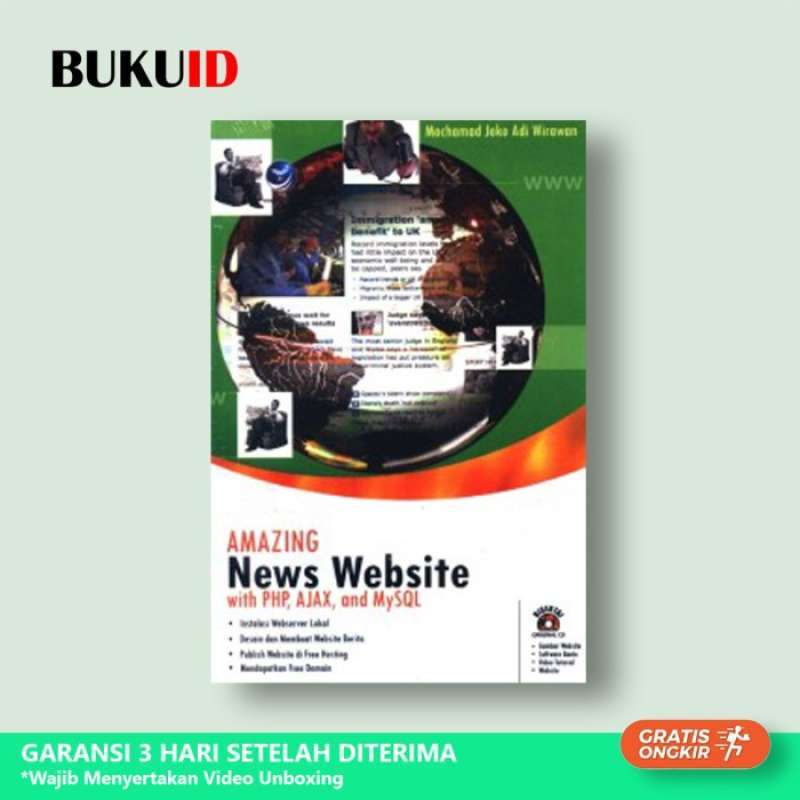 Promo Buku Amazing News Website With Php, Ajax, And Mysql Diskon 26% Di ... Promo Buku Amazing News Website With Php, Ajax, And Mysql Diskon 26% Di ...