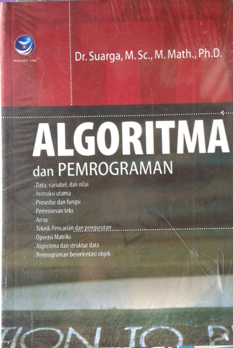 Promo Buku Algoritma Dan Pemrograman Diskon 26% Di Seller Harui Store ... Promo Buku Algoritma Dan Pemrograman Diskon 26% Di Seller Harui Store ...