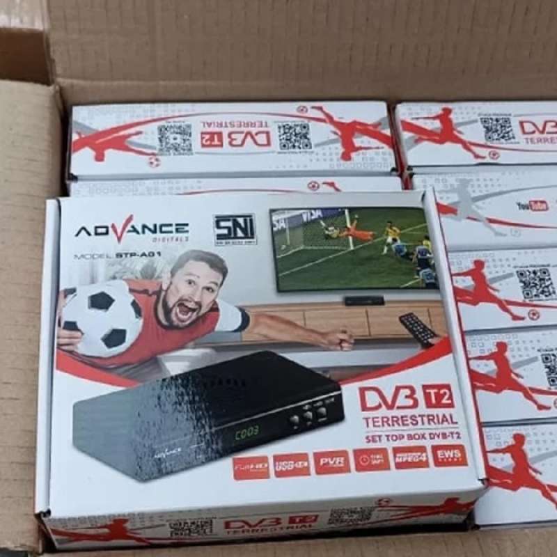 Promo Stb Advance Stp-01a Set Top Box Full Hd Tv Digital Stb Dvb T2 ...
