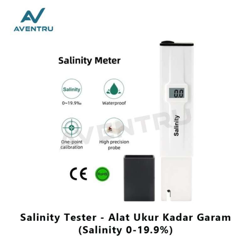 Promo Salinometer Salinity Meter Pen Salinity Garam Tester Sa9183 Sa ...