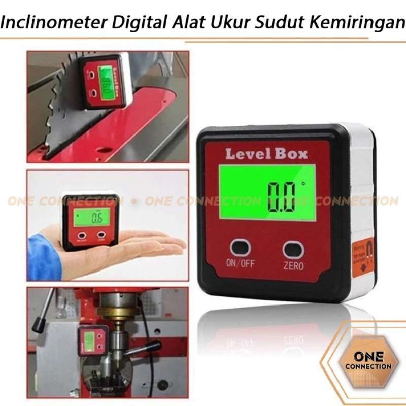 Promo Inclinometer Digital Alat Ukur Sudut Kemiringan Slope Level Box ...