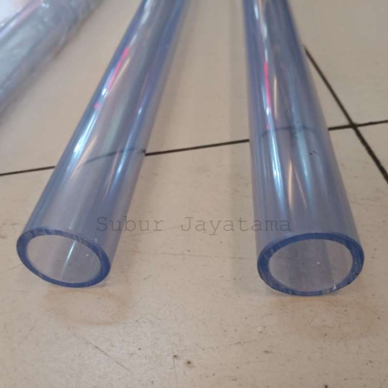 Promo Pipa / Pipa Pvc Bening / Clear / Transparan 1/2 Inch Panjang 3 ...