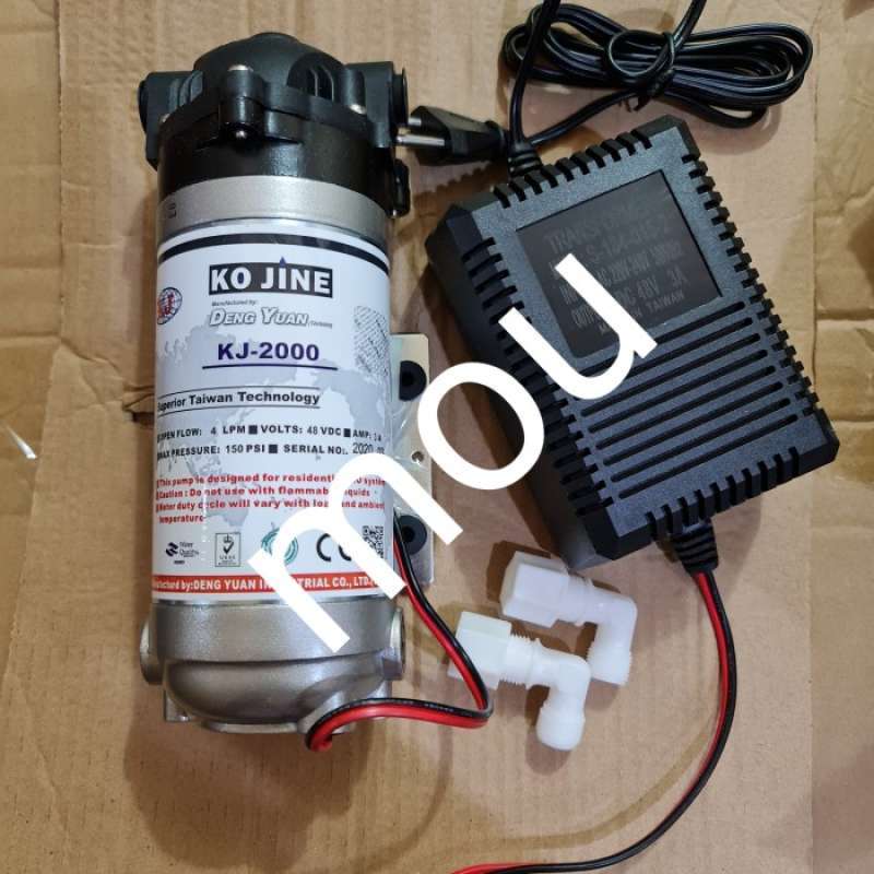 Promo Booster Pump / Pompa Booster Kojine 48v 3a 4 Lpm + Adaptor Diskon ...