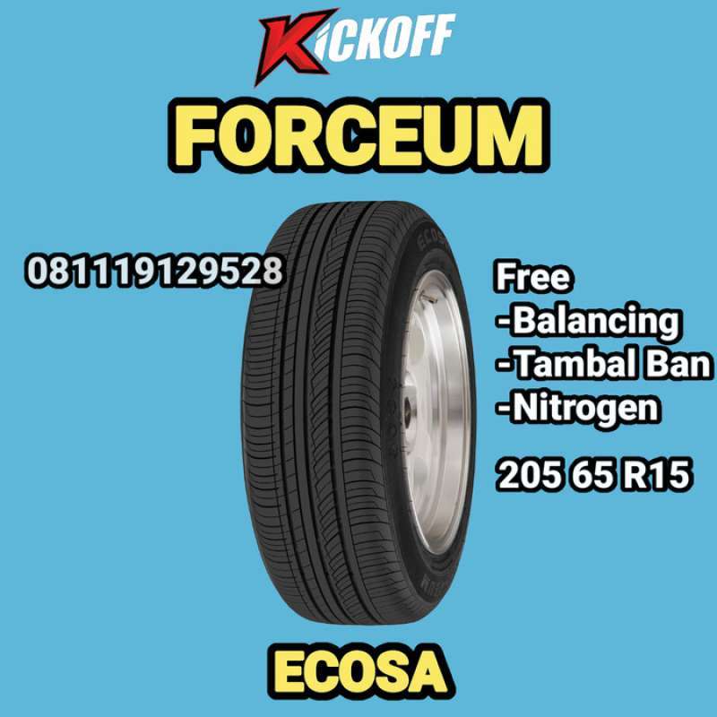 Promo Ban Mobil Innova Ukuran 205 65 Ring 15 Merek Forceum Ecosa Ban Tubles Diskon 23% Di Seller ...