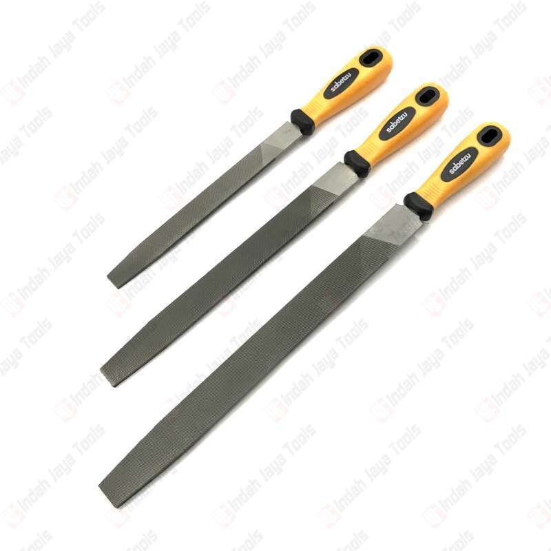 Jual Sabetzu Kikir Besi Kotak Rata 8 10 12 Inch Gagang Karet - Persegi ...