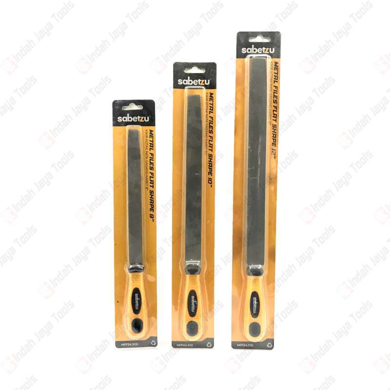 Jual Sabetzu Kikir Besi Kotak Rata 8 10 12 Inch Gagang Karet - Persegi ...