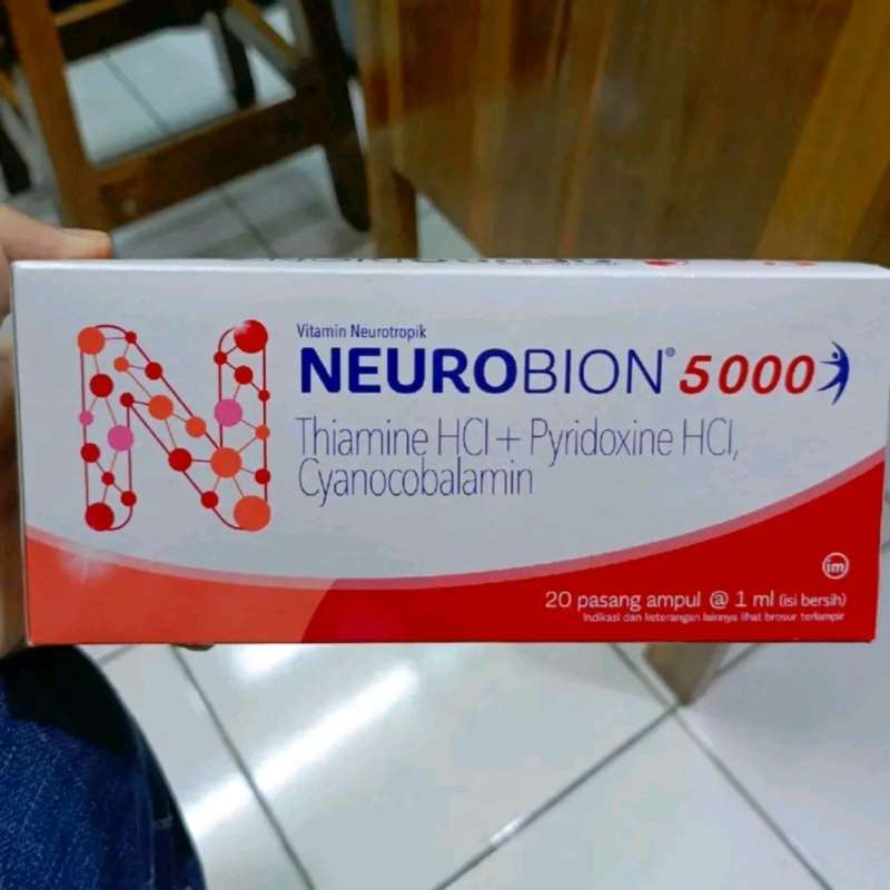 Jual New Seller Dijualneurobion 5000 Injection Per Box Isi 20 Pasang Di ...