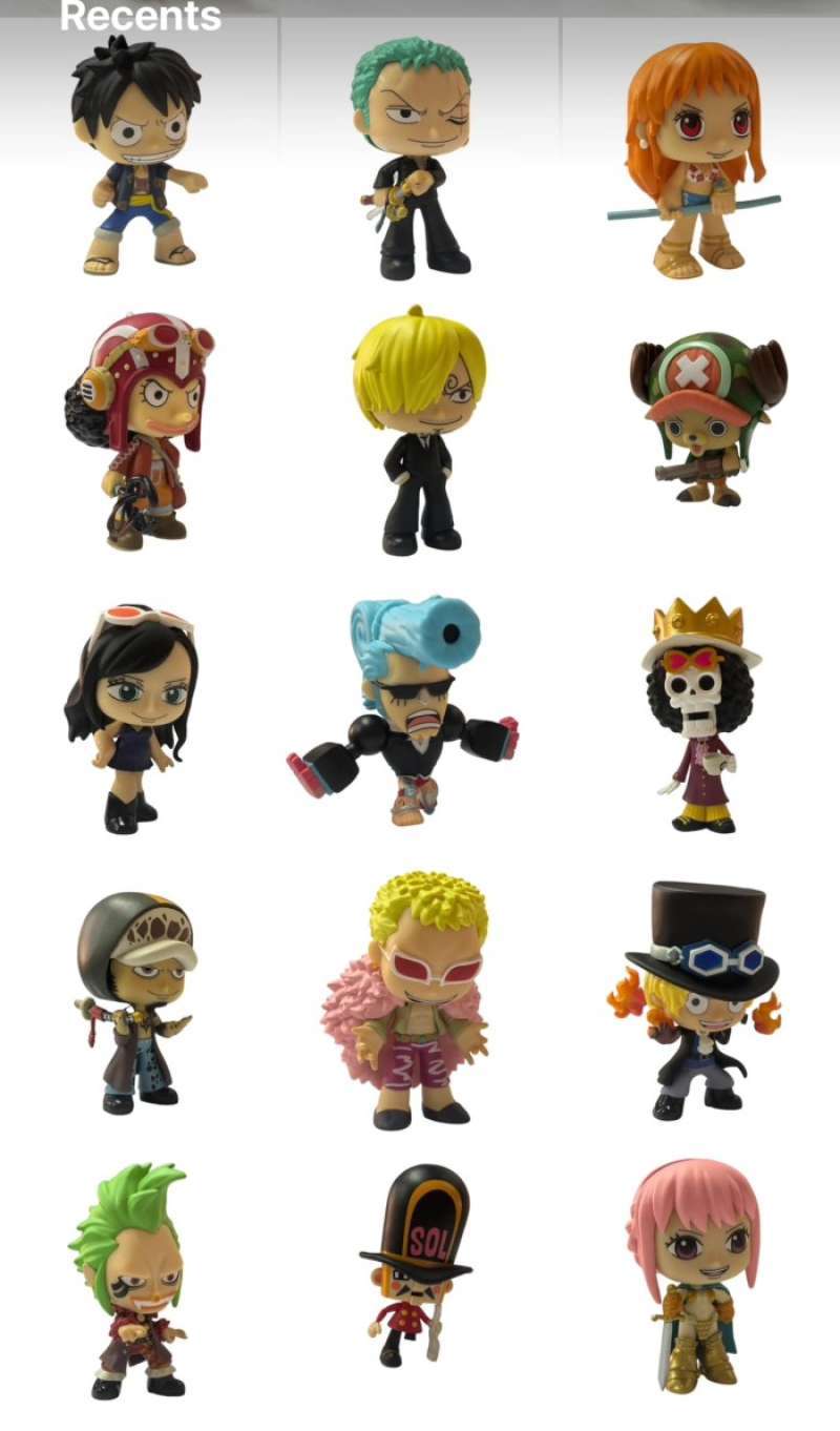 Jual One Piece Mini Funko Pop Selected - Luffy Zoro Sanji Nami Robin ...