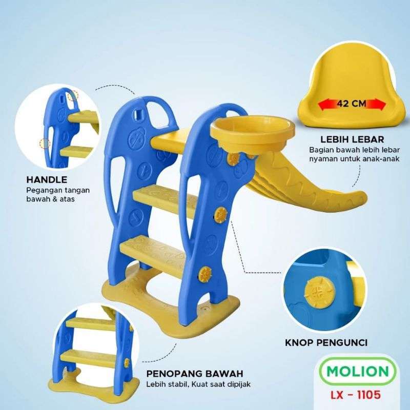 Promo Perosotan Anak 2 In 1 Speeds Prosotan Playgroon Original Lx 001 ...