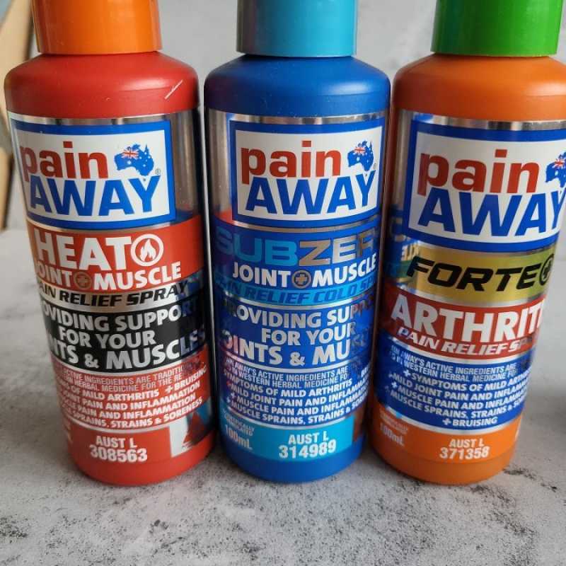 Jual Pain Away Heat Joint Muscle Original Arthritis Pain Relief ...