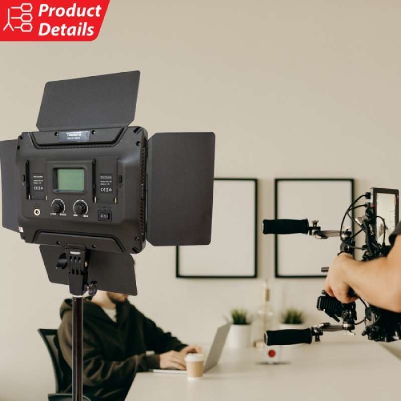 Jual Takara Helio 480d Bi-color Led Lighting Studio Video Light 48w Di ...