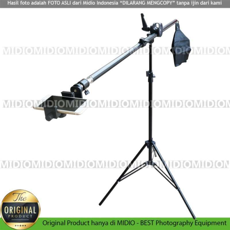 Jual Midio Overhead Arm Plus Tripod Stand Spc02 Plus Phone Holder 360 ...