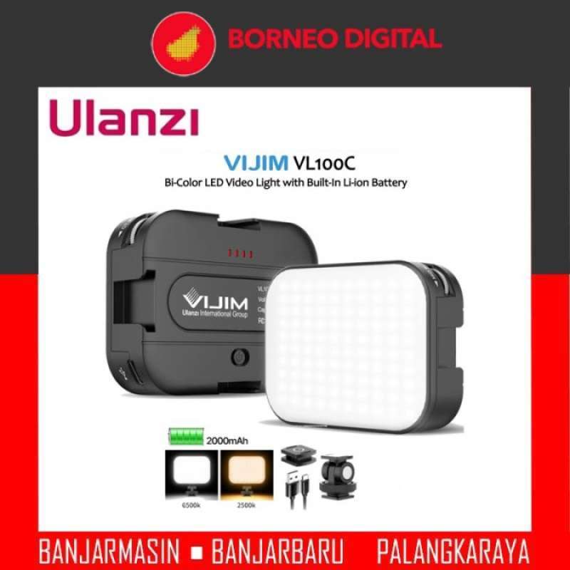 Jual Ulanzi Vijim Vl100c Bi Color Adjustable Led Video Light Lampu ...