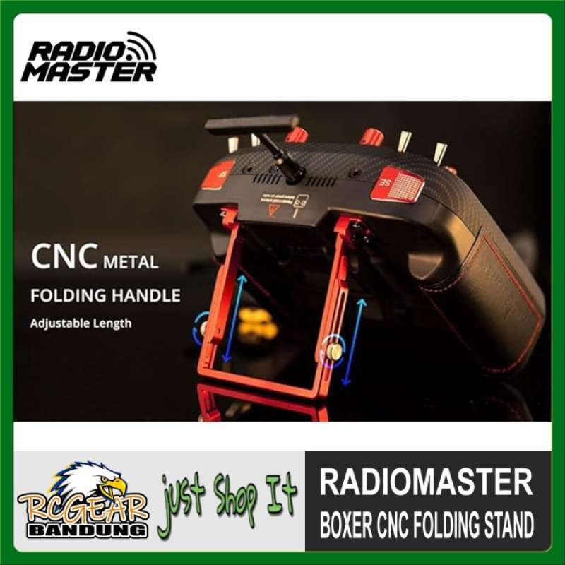 Jual Radiomaster Boxer Max Cnc Metal Folding Stand Adjustable Length ...