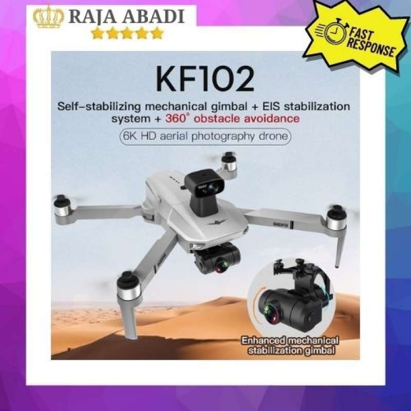 Jual Kf102 Max 2 Axis 4k Eis Drone Dual Camera 5g Wifi Sensor Anti ...