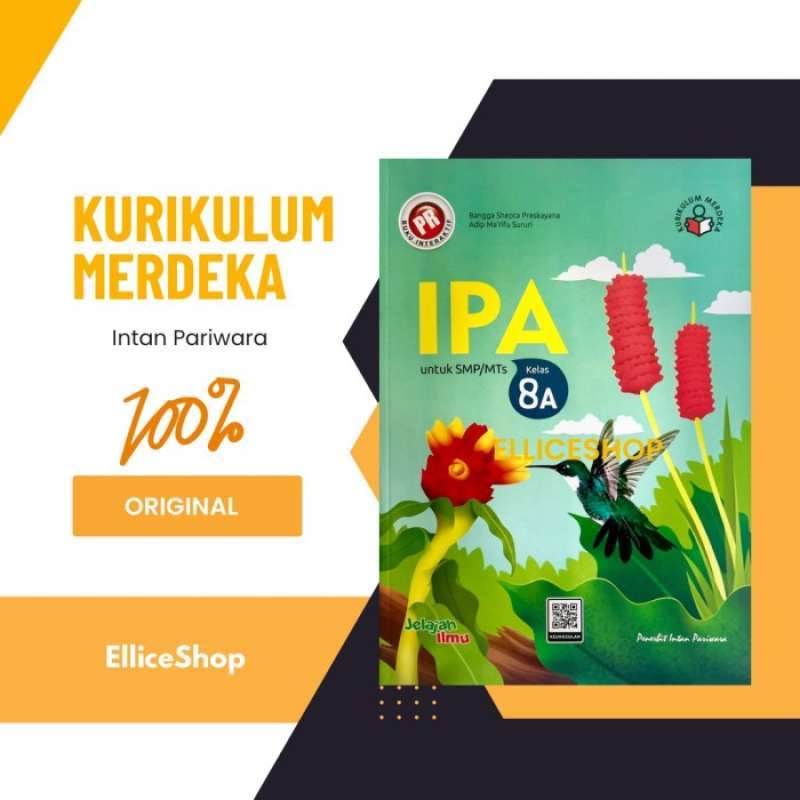 Jual Buku Pr Interaktif Ipa Kelas 8 Smp, Semester 1, Intan Pariwara - Packing Kardus Di Seller ...