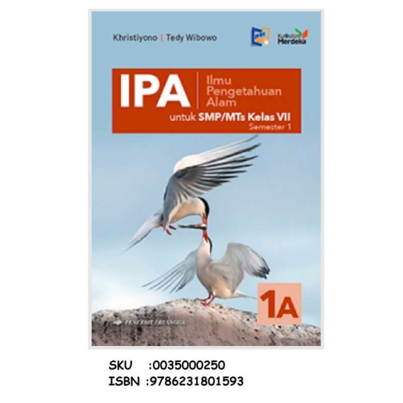 Jual Erlangga Buku Ipa Smp Mts Kelas 1a 1b 7 8 9 Khristiyono Tim Abdi ...