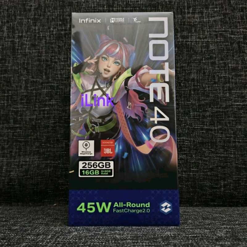 Jual Infinix Note 40 Bnib Garansi Resmi No Repack - Green Di Seller ...