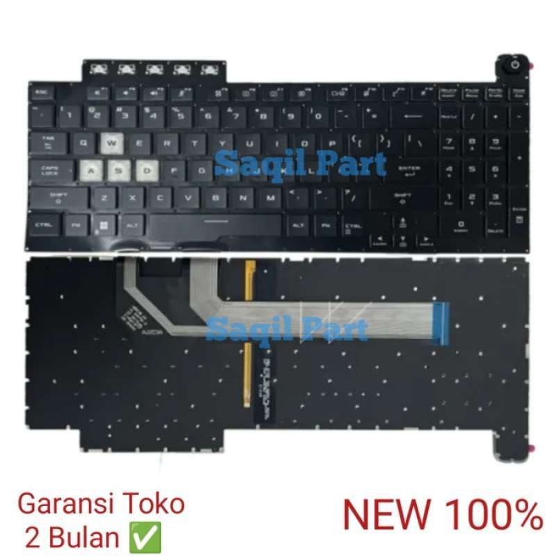 Promo Keyboard Tuf Gaming F15 Fx506 Fa506 Fa506q Fx506l Fa506u Us Rgb ...