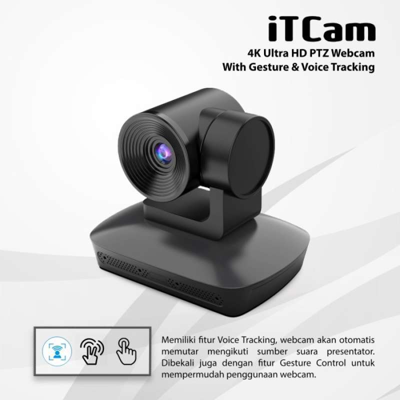 Promo 4k Ultra Hd Webcam Voice Tracking & Gesture Control Itcam Ptz ...