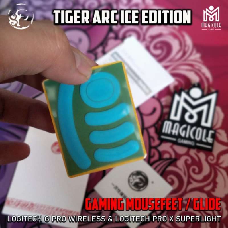 Promo Tiger Arc Ice Edition Mousefeet / Glide Gaming Mouse Diskon 23% ...