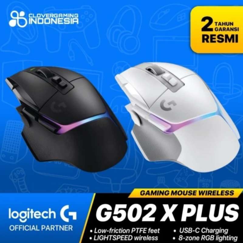 Promo G502 X Plus Rgb Gaming Mouse Lightforce Diskon 23% Di Seller ...