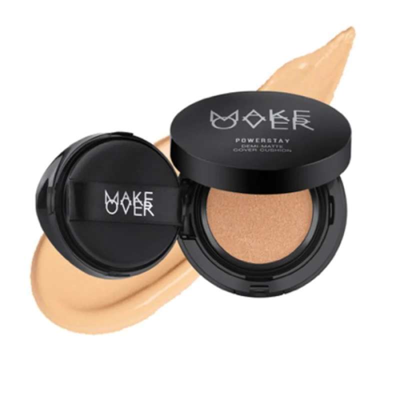 Promo Make Over Powerstay Demi Matte Cover Cushion | Makeover Cushion ...