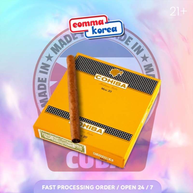 Jual Cohiba Mini Yellow [ Box Of 20 Sticks ] Cuba Cigar Cerutu Di ...