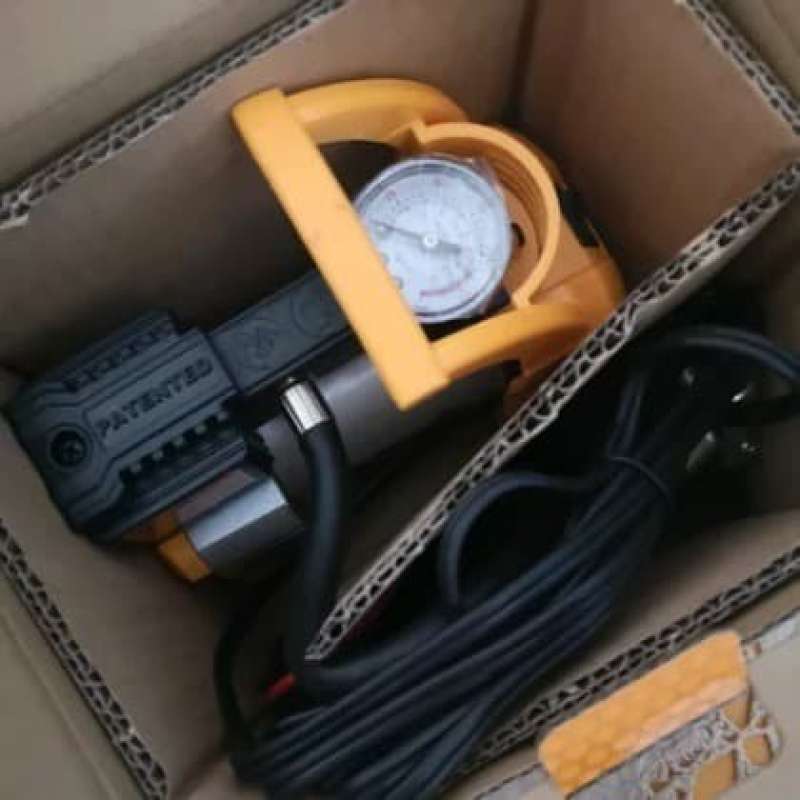 Promo Pompa Ban Elektrik Pompa Ban Mobil Kompresor Angin Portable 140 ...