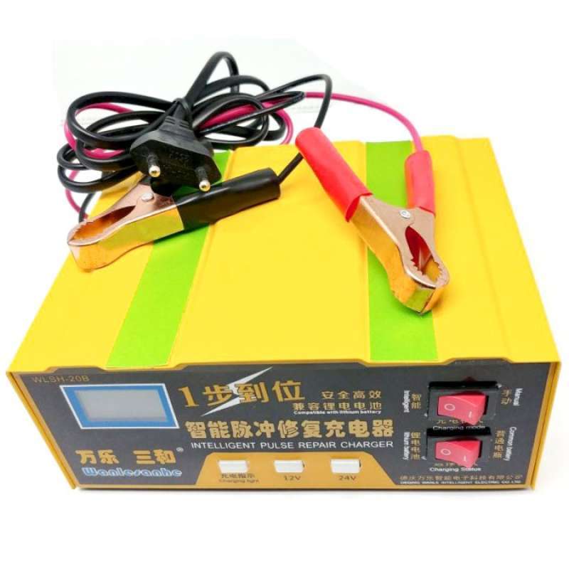 Promo Charger Aki 12v 24v 105ah Mobil Lead Acid Smart Battery Accu ...