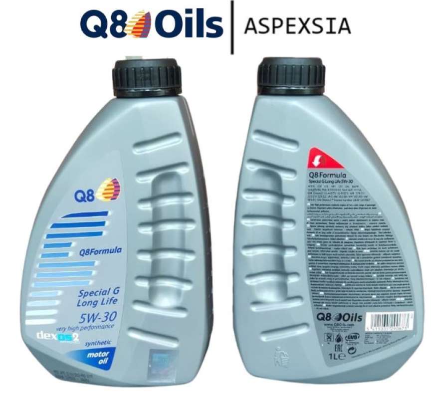 Promo Q8 Formula Special G Long Life Dexos 2 Dexos2 5w30 Api Sn/cf 1 ...