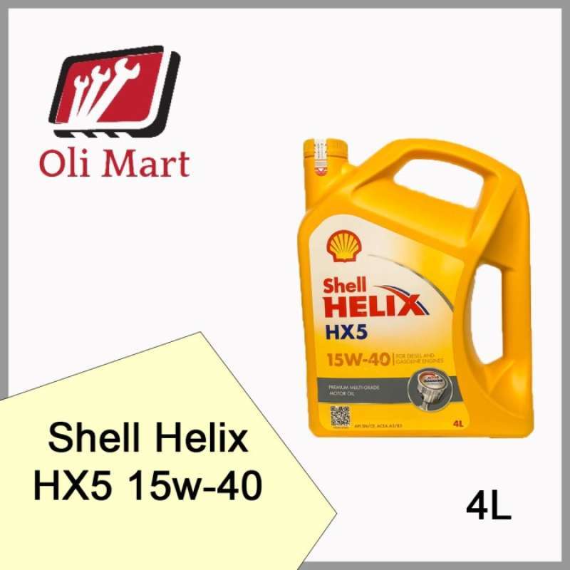 Promo Oli Shell Helix Hx5 4l Diskon 23% Di Seller Busabusi Store ...