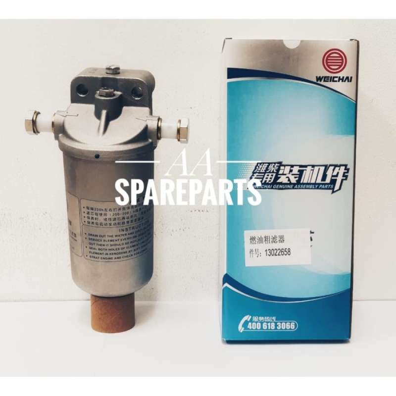 Promo Fuel Filter Assy Merk Weichai Part No. 13022658 Diskon 23% Di ...