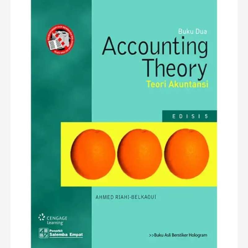 Jual Buku Teori Akuntansi 2 Edisi 5 Accounting Theory Ahmed Riahi ...